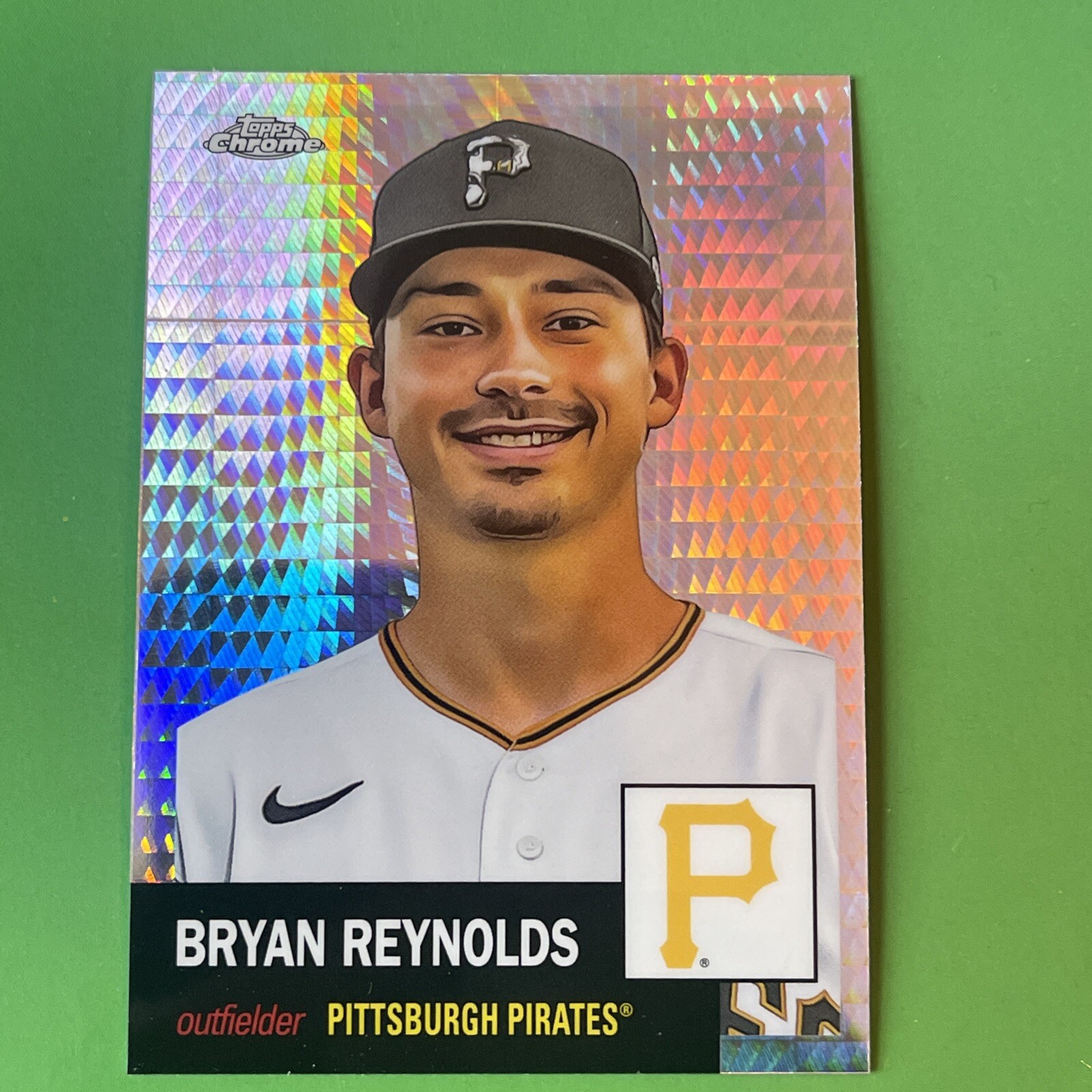 2022 Topps Chrome Platinum Anniversary Bryan Reynolds Prism Refractor ...
