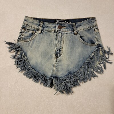 Missguided Denim Short Shorts Size 6 | eBay