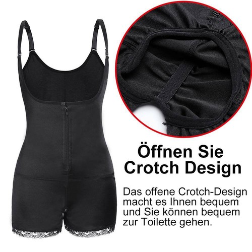 Damen Shapewear Body Figurformend Miederbody Bauchweg Mieder ...