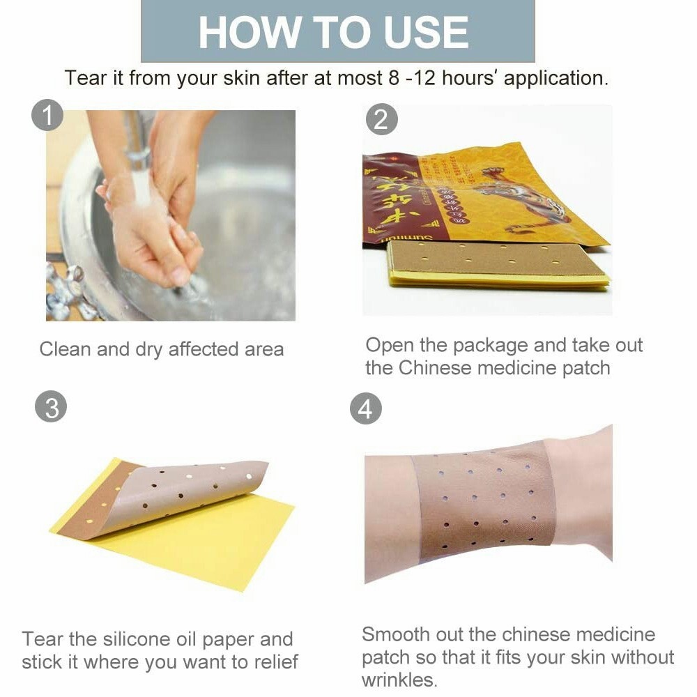 32pc Pain Relieving Patche External Arthritis Back Relief Muscle Joint ...