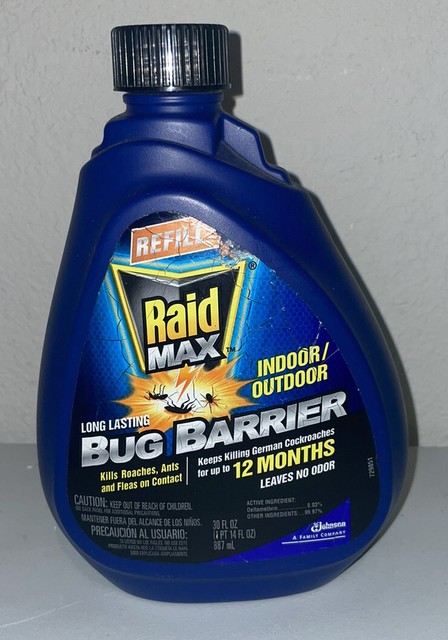Raid Max Bug Barrier Refill 30 Oz (Pack of 2) for sale online | eBay
