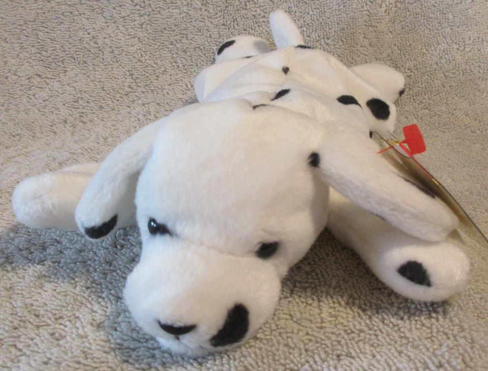 Ty Beanie Baby Dotty the Dog DOB October 17, 1996 MWMT Free Shipping | eBay
