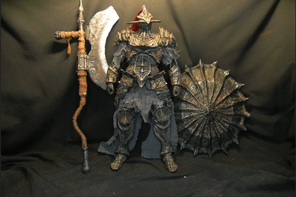 Dark Souls III Dragonslayer Armour painted 1/6 scale action figure ...