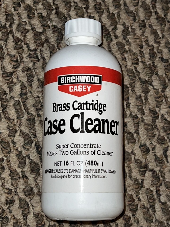Birchwood Casey Brass Cartridge Case Cleaner Concentrate, Multi, One ...