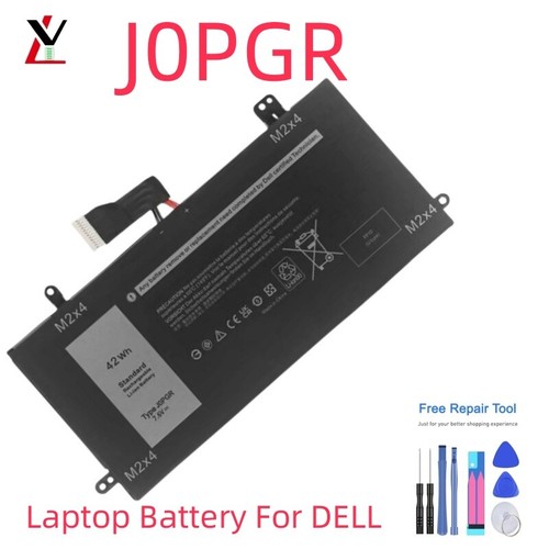 7.6 V 42Wh J0PGR JOPGR NEW Battery for DELL Latitude 5285 5290 2-in-1 ...