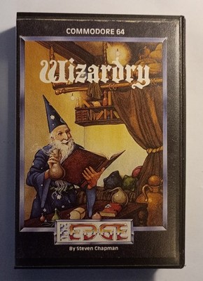 WIZARDRY - RARE The Edge complete - Commodore 64 C64 C128 - TESTED See ...