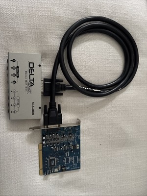 M-AUDIO Delta 44 Professional 4 In / 4 Out Audio Card & Breakout Box ...