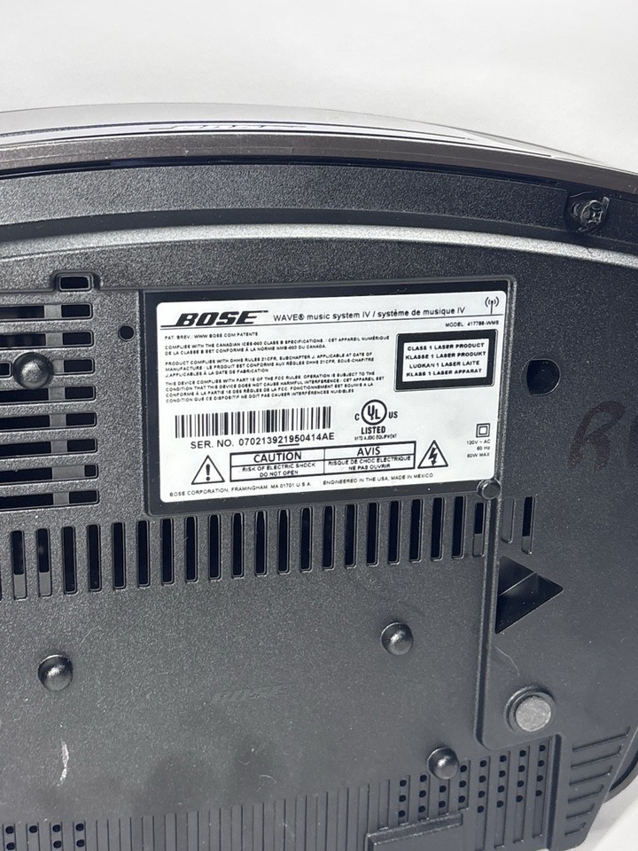 Bose Wave SoundTouch Music System IV OUTER SHELL ONLY Espresso Black | eBay