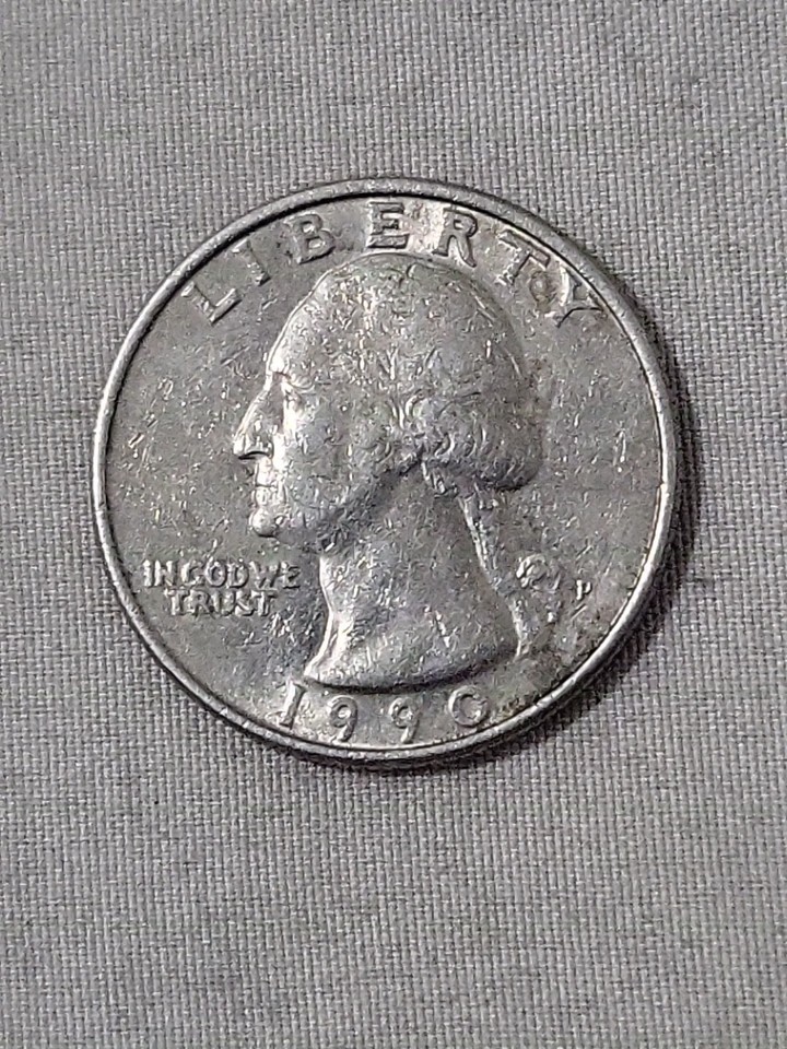 1990-P Washington Quarter With Errors | eBay