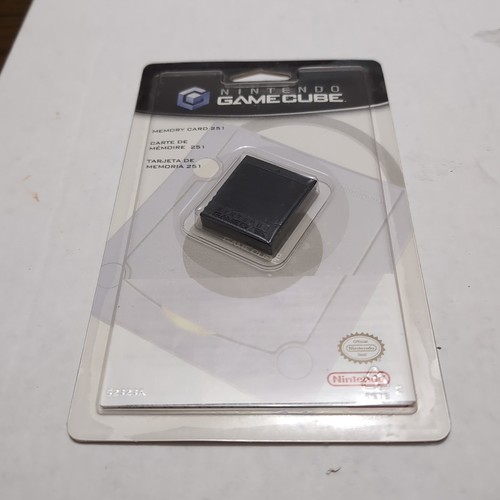 Nintendo GameCube Memory Card 251 New Sealed | eBay