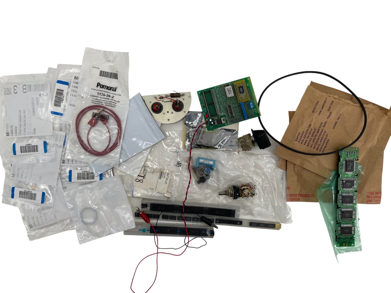 Lot Aircraft Aviation Electrical Parts And Mounting Hardware Boeing 757 ...