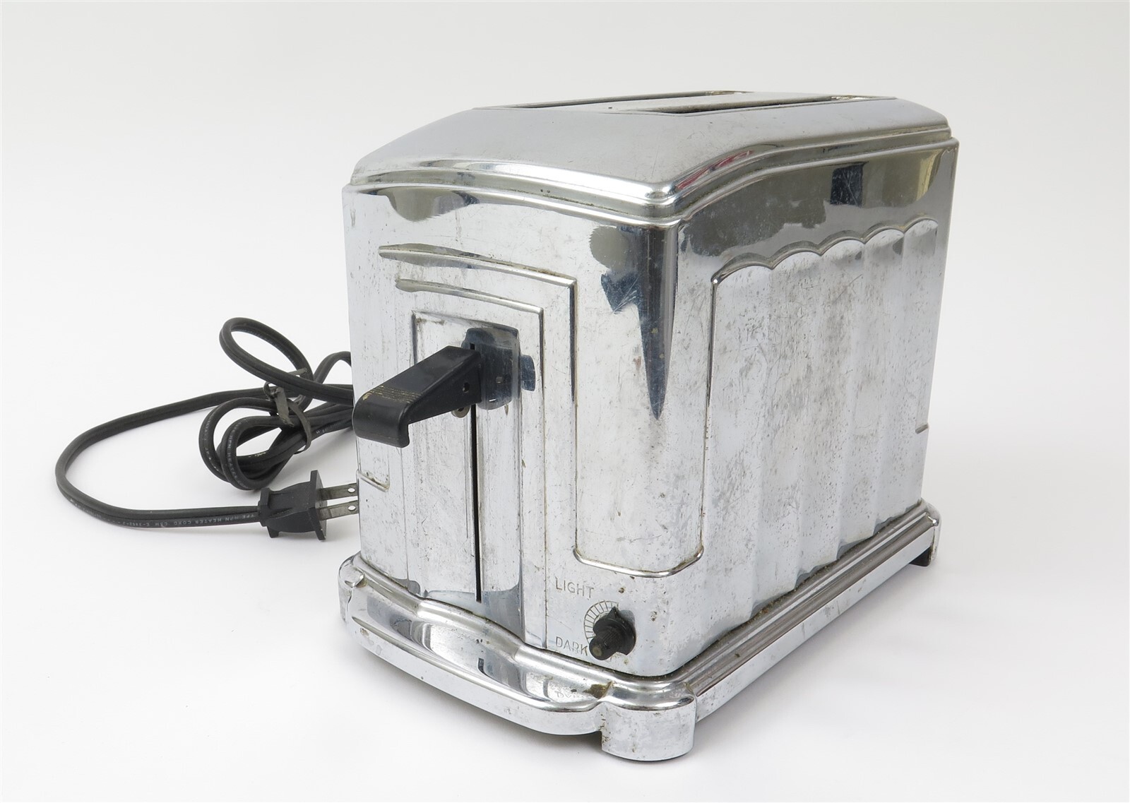 1934 McGraw Chrome Electric Company Toastmaster Model 1B5 Heats, Does ...