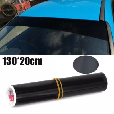 Matte Black Front Windshield Sticker Visor Sun Strip Decal Decor Car ...