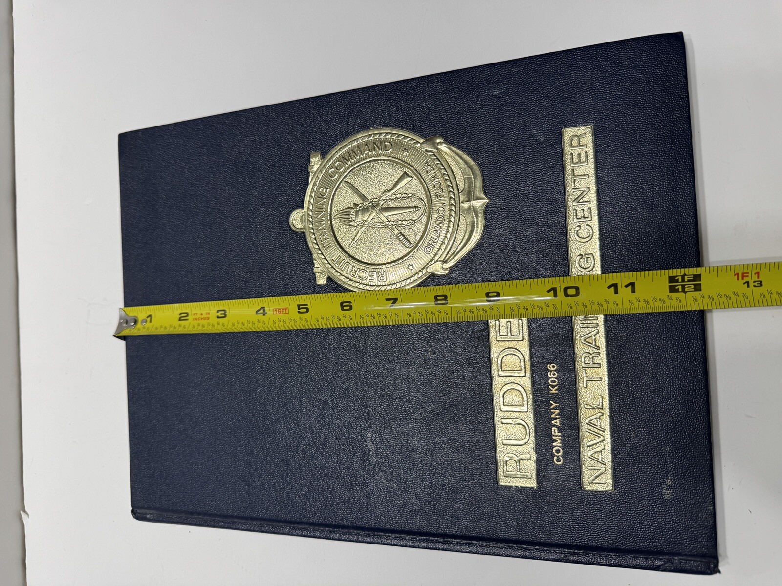 Vintage Rudder Naval Navy Training Center Orlando Florida YearBook ...