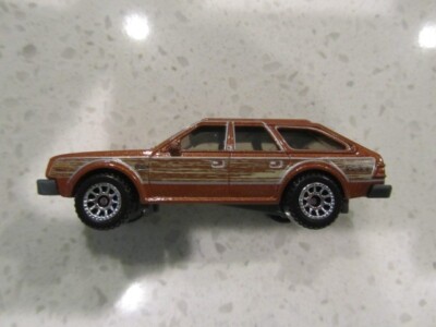 2022 Matchbox 1980 AMC Eagle Brown & Wood 1:64 Diecast Toy Race CAR | eBay