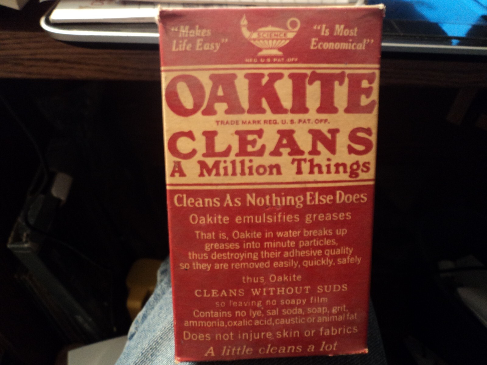 Vintage Oakite Cleaner/Box/Seal Old Store Stock | eBay