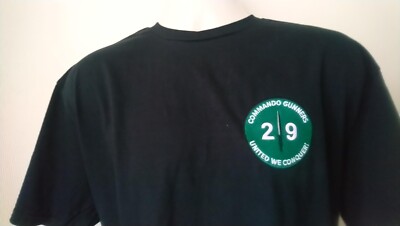 BRITISH ARMY RA ROYAL ARTILLERY 29 COMMANDO UNITED WE CONQUER T-SHIRT ...