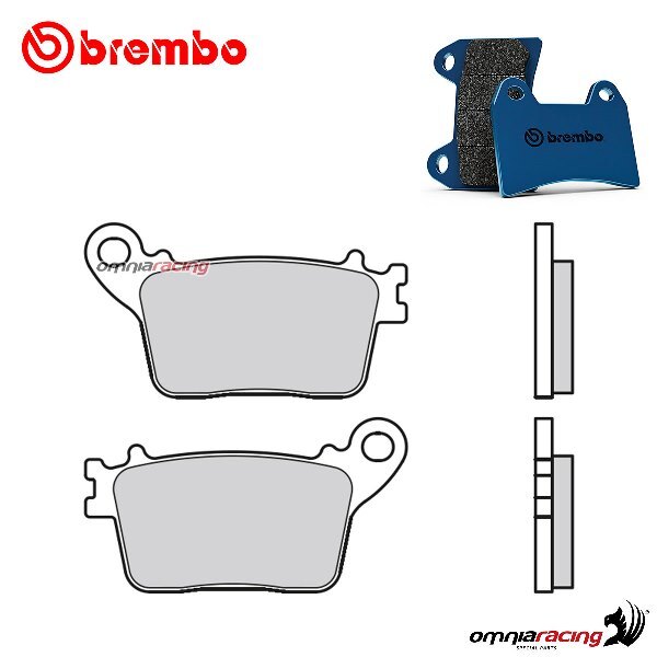 Brembo rear brake pads CC Carbon Ceramic for Yamaha YZF R6 2017-2019 | eBay