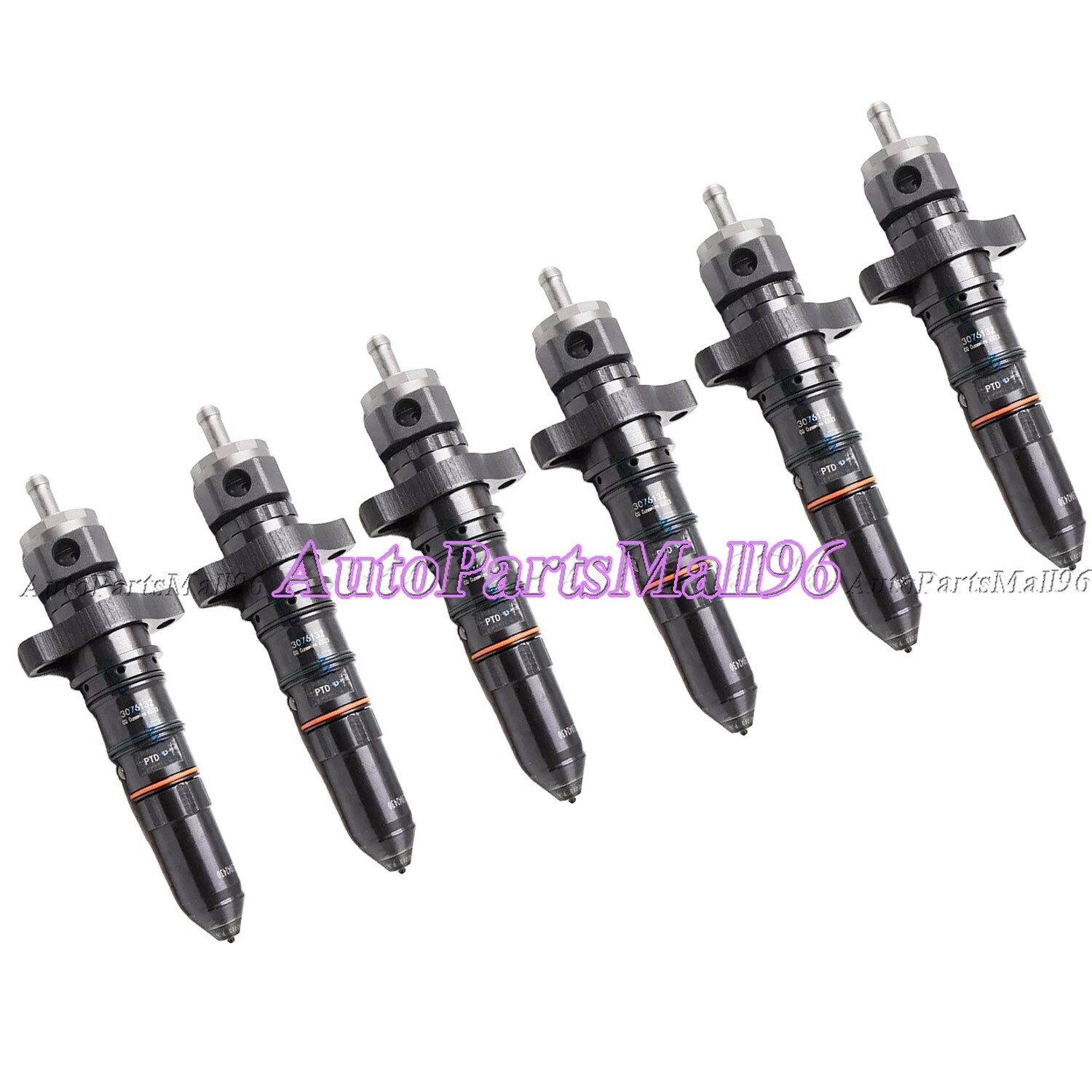 6pcs 3095773 Fuel Injector Fit for Cummins KTA38 KTA50 QSK19 QSK38 ...