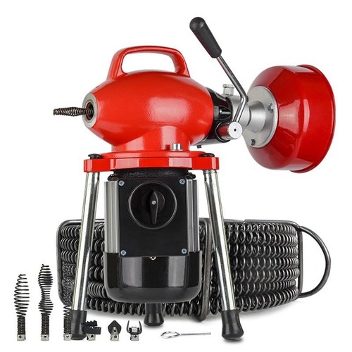 Automatic Dredge Machine GQ-80 Electric Pipe Dredging Sewer Tools 1Set ...