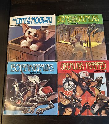 Vintage 1984 Gremlins Movie Story Books & Records set of 4 | eBay