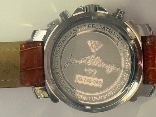 Unworn RB Just Bling 54 mm Quartz Men's Watch | eBay