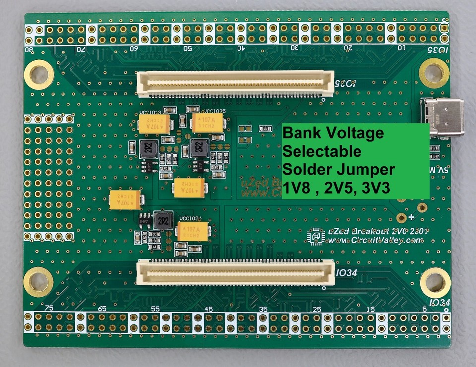 Xilinx Zynq Avnet microZed FPGA Breakout Carrier Board similar to AES ...