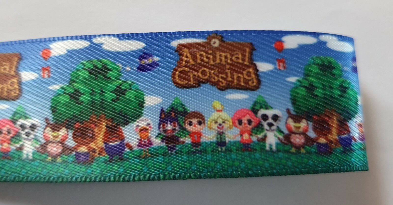 Animal Crossing Style New Horizons Nintendo Switch Keyring Key Fob ...