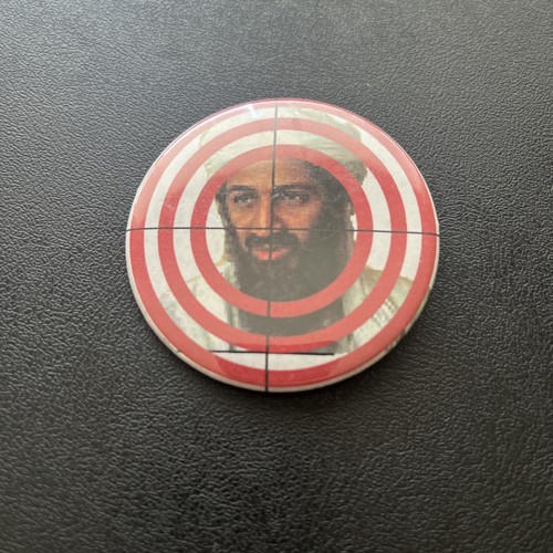 OSAMA BIN LADEN TARGET September 11, 2001 Pin Button 2” 911 | eBay