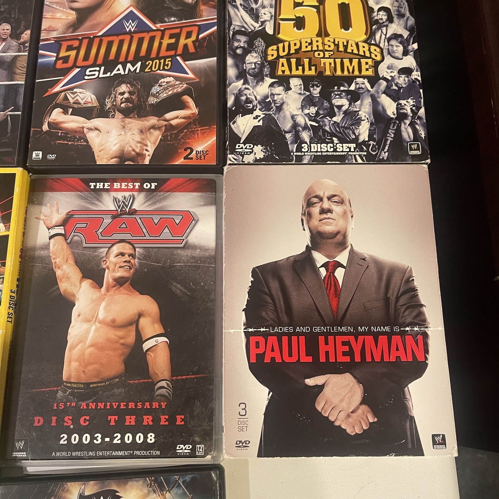 Lot of 14 WWE Professional Wrestling DVDs PPV | eBay