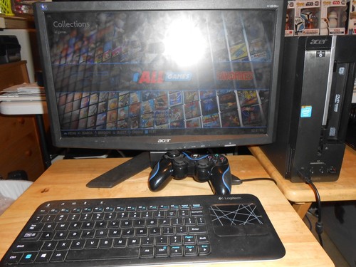 Batocera Retro Gaming Console Acer Aspire Mini PC 500GB hard drive ...