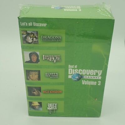 Factory Sealed The Best Of Discovery Channel Volume 3 Box Set DVD | eBay