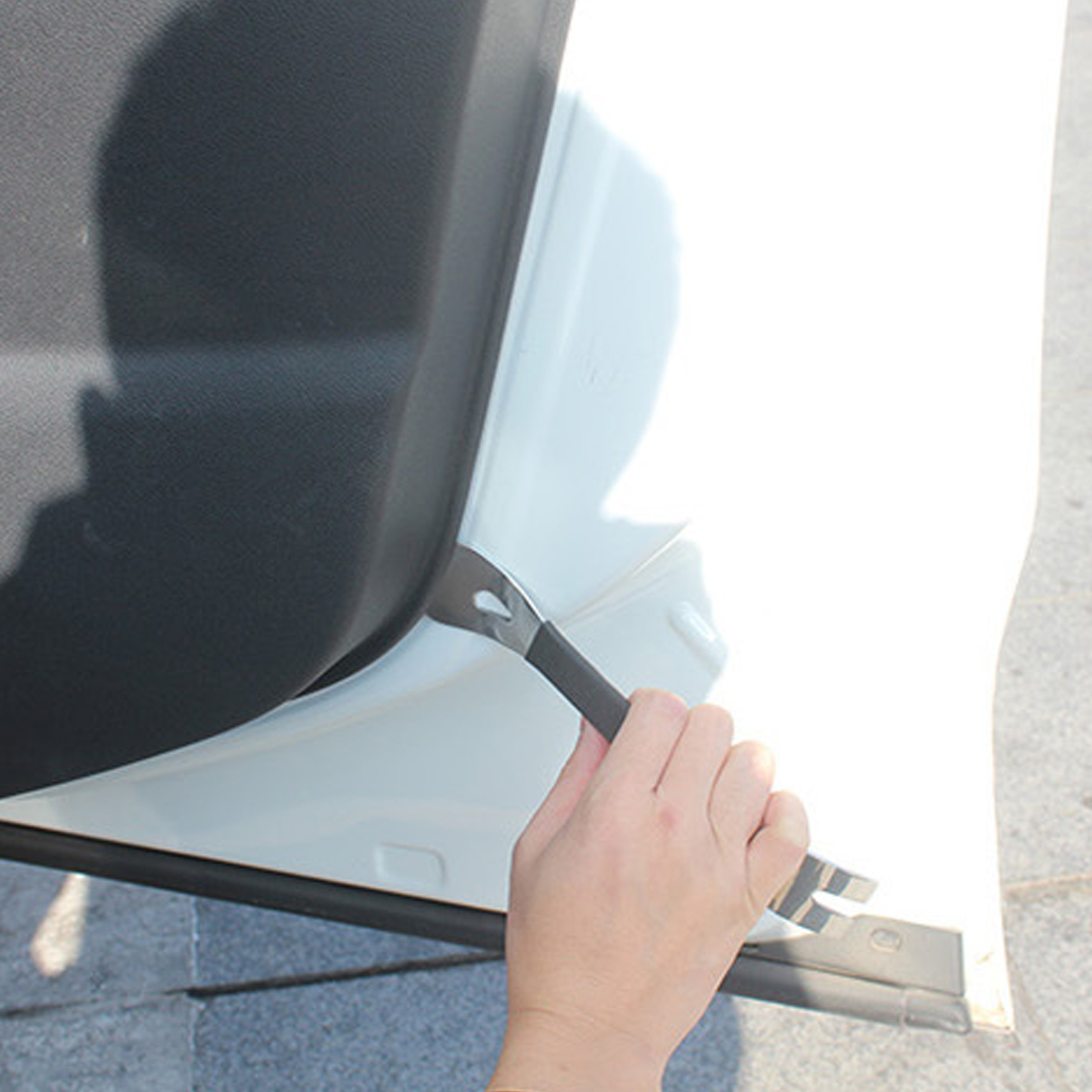 Trim Removal Tool High Efficiency Steel Car Radio Door Pry Bar Sound ...