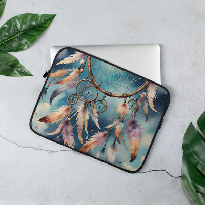 Laptop Sleeve Dream Catcher Vivid color Design | eBay