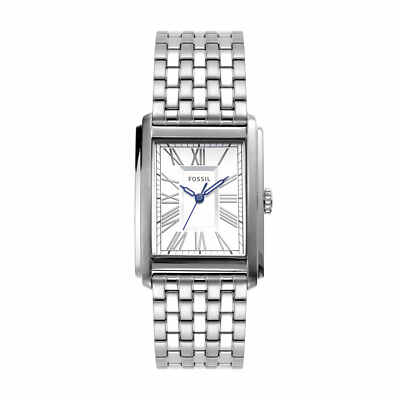 Fossil Carraway Silver Watch FS6008 | eBay Australia