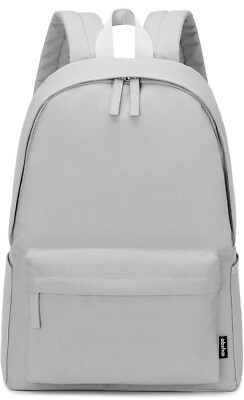 Abshoo Lightweight Casual Unisex Backpack for School Solid Color ...