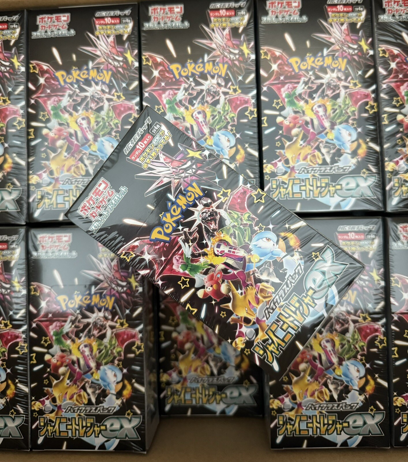 [US Seller Fast Ship] Pokemon Shiny Treasure EX Sealed Japanese Booster ...