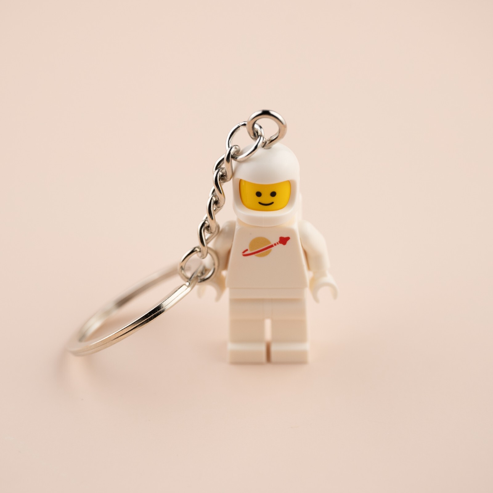 LEGO WHITE SPACE MAN MINIFIGURE KEY CHAIN/KEYRING/KEYCHAIN/RING GIFT ...