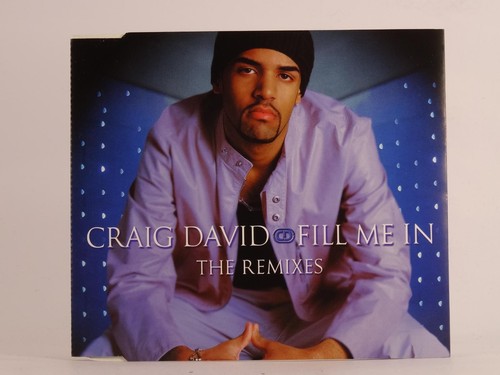 CRAIG DAVID FILL ME IN (F68) 4 Track CD Single including Picture Sleeve ...