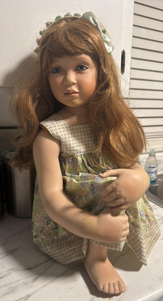 PAMELA ERFF ANNALIESSE PORCELAIN DOLL MASTER PIECE GALLERY 22" 512/600 ...