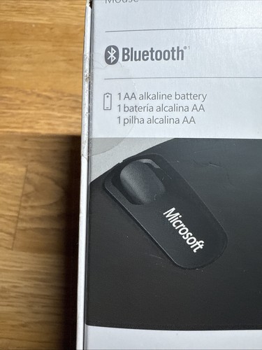 Microsoft Bluetooth Mobile 3600 DPI Mouse Ambidextrous Black Blue - PN7-00029 | eBay