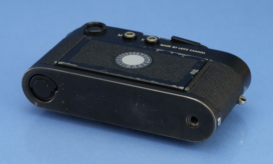 LEICA LEITZ M4-P M4P MIDLAND CANADA BLACK RANGEFINDER CAMERA BODY +BOX+ ...