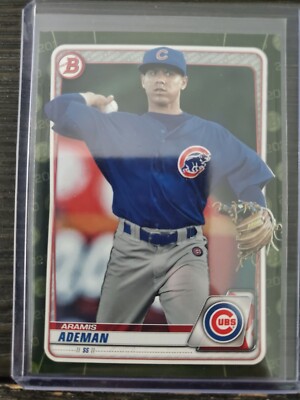 2020 BOWMAN CAMO PROSPECTS ROOKIE #BP-110 ARAMIS ADEMAN CHICAGO CUBS | eBay