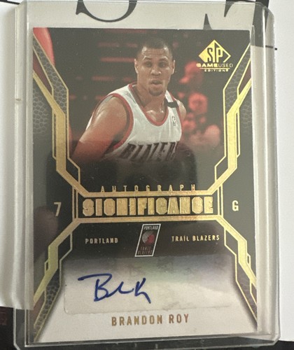 Brandon Roy 2007-08 NBA Upper Deck SP Game-Used Auto Card | eBay