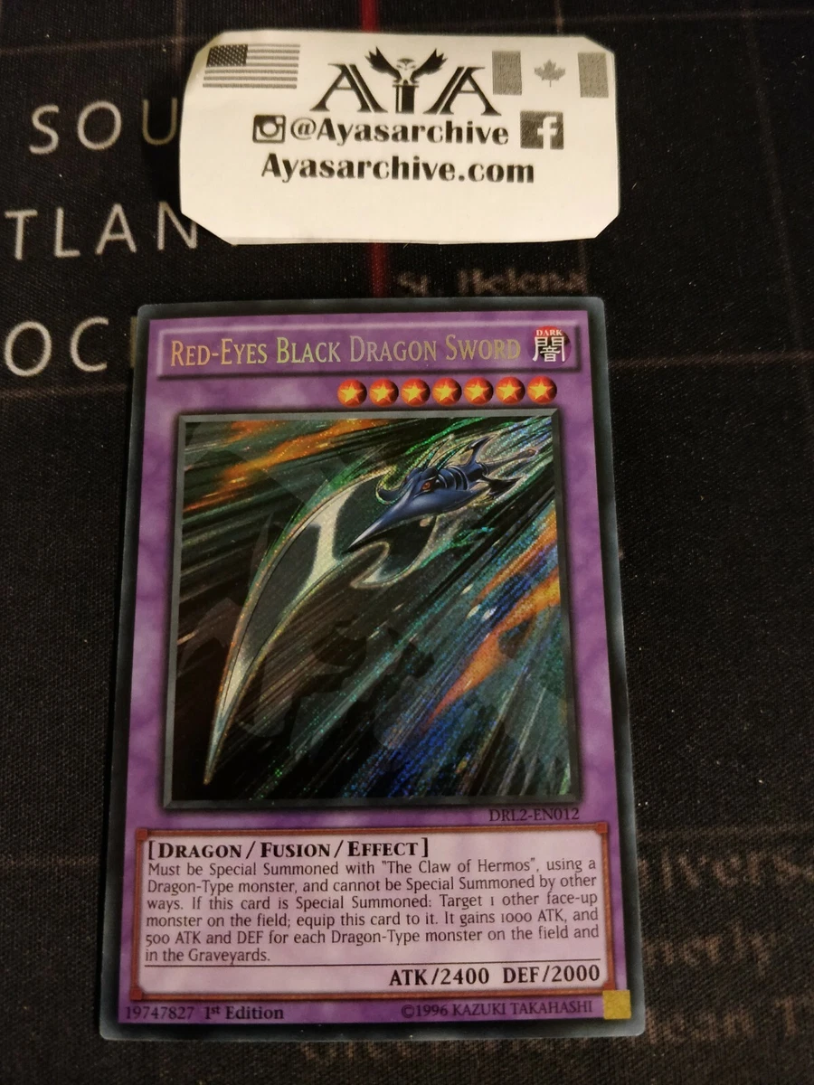 Yugioh Red Eyes Black Dragon Sword