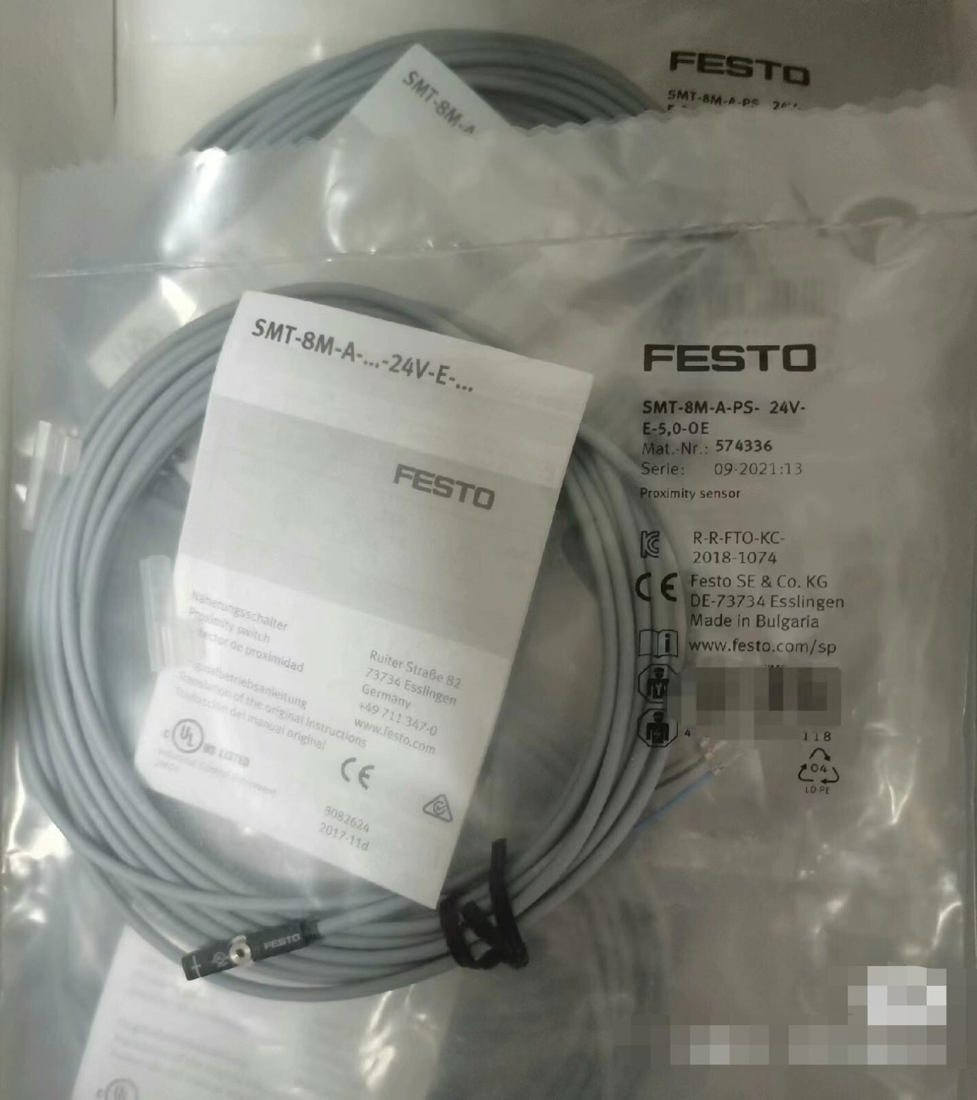 1pc NEW 574336 SMT-8M-A-PS-24V-E-5.0-0E Sensor #V3PD CH | eBay