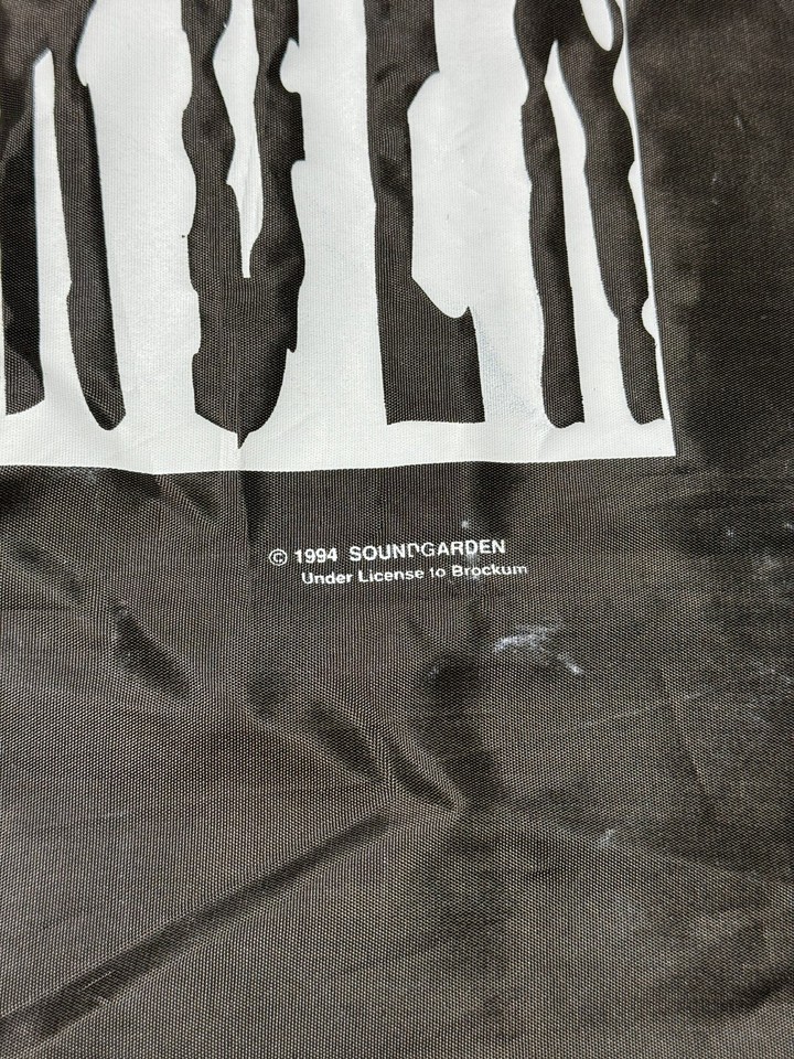 Vintage 1994 Soundgarden Superunknown Tapestry Wall Hanger Banner ...