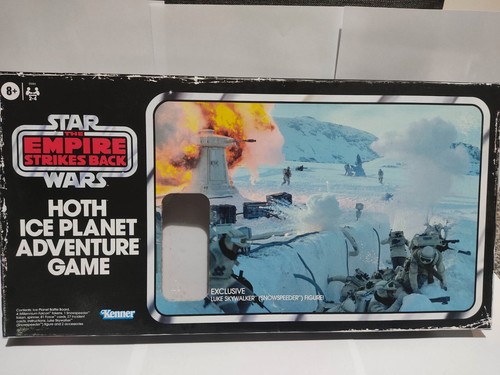 GENUINE STAR WARS HOTH ICE PLANET ADVENTURE OFFICIAL BOARD GAME *NO ...