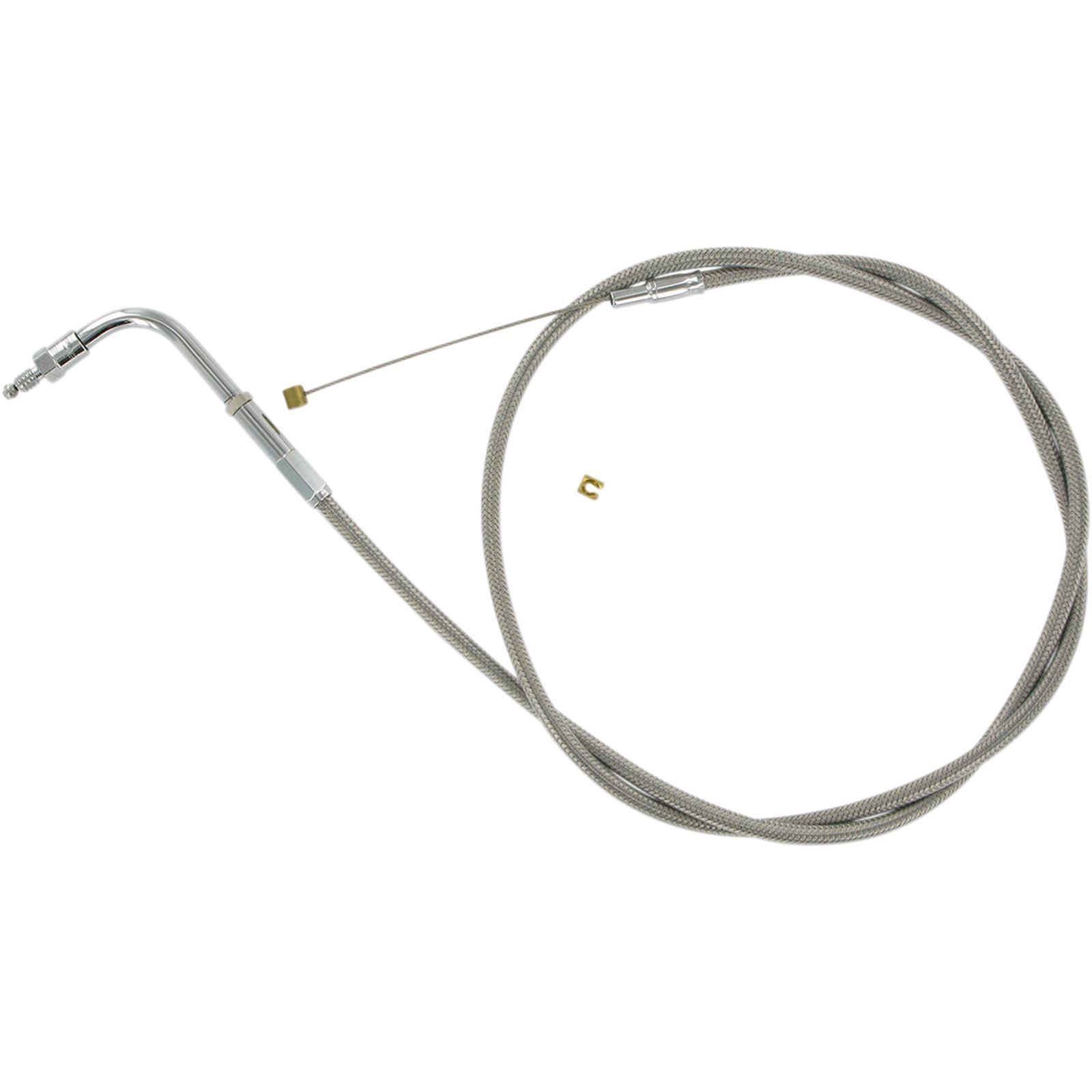 Stainless Steel Throttle Cable for '76 - '80 FL/FX/XL 102-30-30901-06 ...