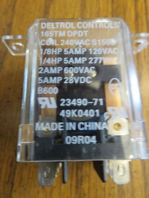 Relays - Deltrol Control Relay